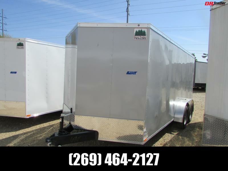 2024 RC Trailers 7' X 16' RD RGT ENCLOSED TRAILER WITH REAR RAMP STOCK ...