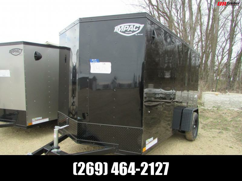 2024 Impact Trailers 6' X 12' RD ENCLOSED TRAILER Cargo / Enclosed ...