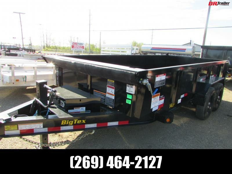 2023 Cam Superline 7X14 14K DUMP TRAILER W/TARP KIT, SPARE AND RAMPS