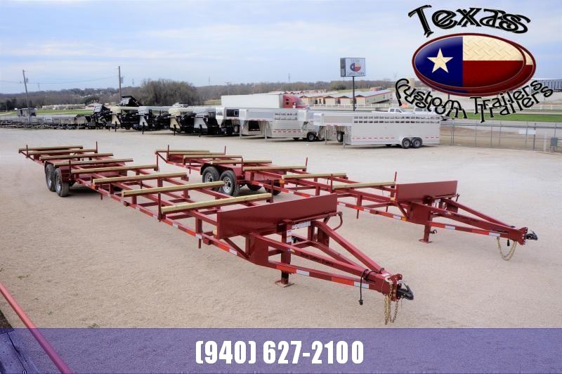 2023 East Texas 32' Bumper Pull Pipe Hauling Trailer | Texas Custom ...