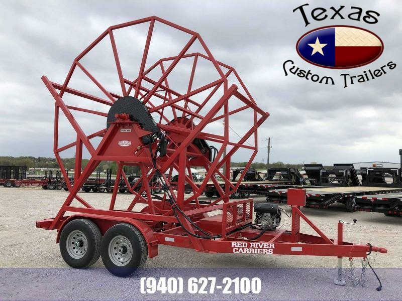 2024 Red River Carrier Poly Pipe Reel Trailer in Decatur, TX | Trailer ...