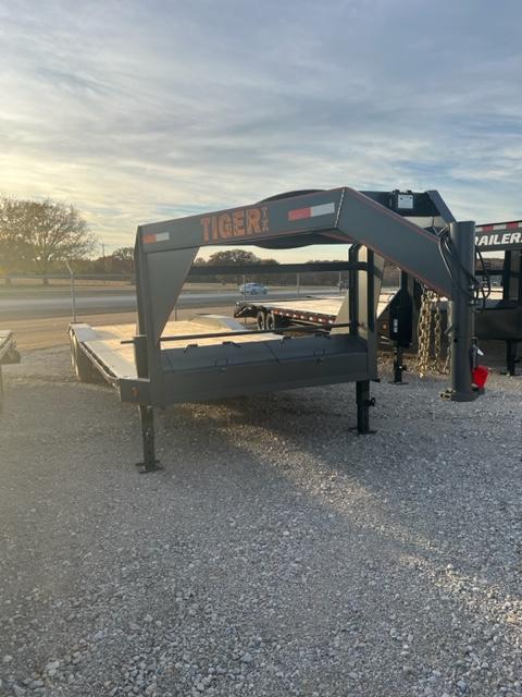 2022 Tiger 102" X 26' Gooseneck Lowboy Flatbed/Equipment Trailer in ...
