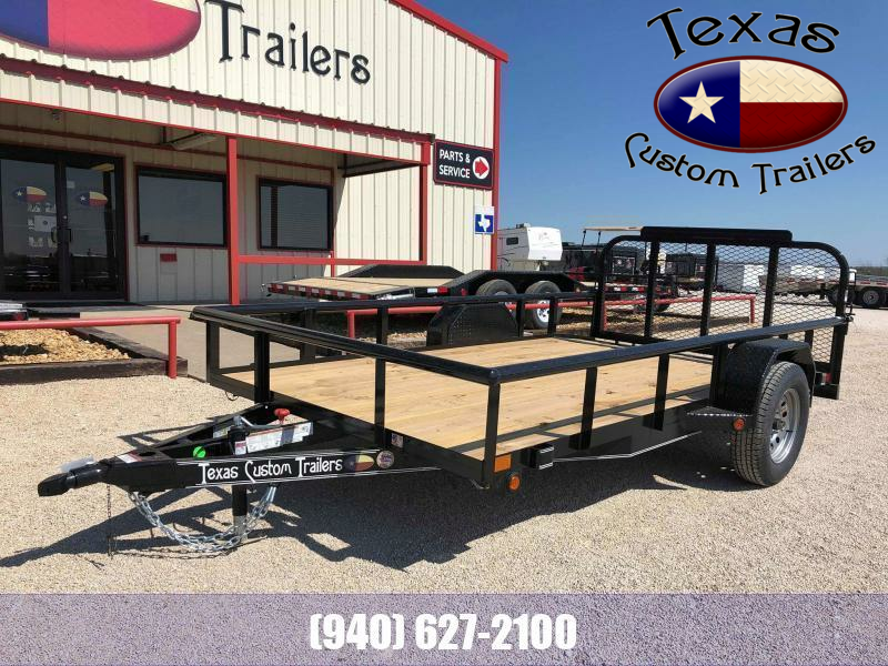 2023 East Texas 77X12 Single Axle 3K Utility Trailer in Decatur, TX ...