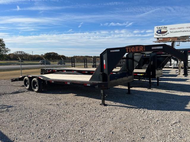 2022 Tiger 102" X 24' Gooseneck Lowboy Flatbed/Equipment Trailer in ...