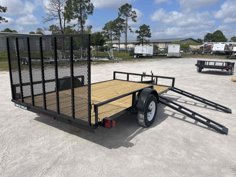 2021 Triple Crown Trailers 7' x 12' ATV Trailer in Port Charlotte, FL ...