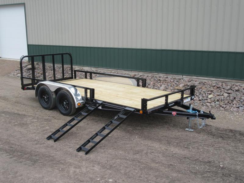 2025 PJ 16' x 83" Channel Utility Trailer in Renville, MN | Trailer Trader