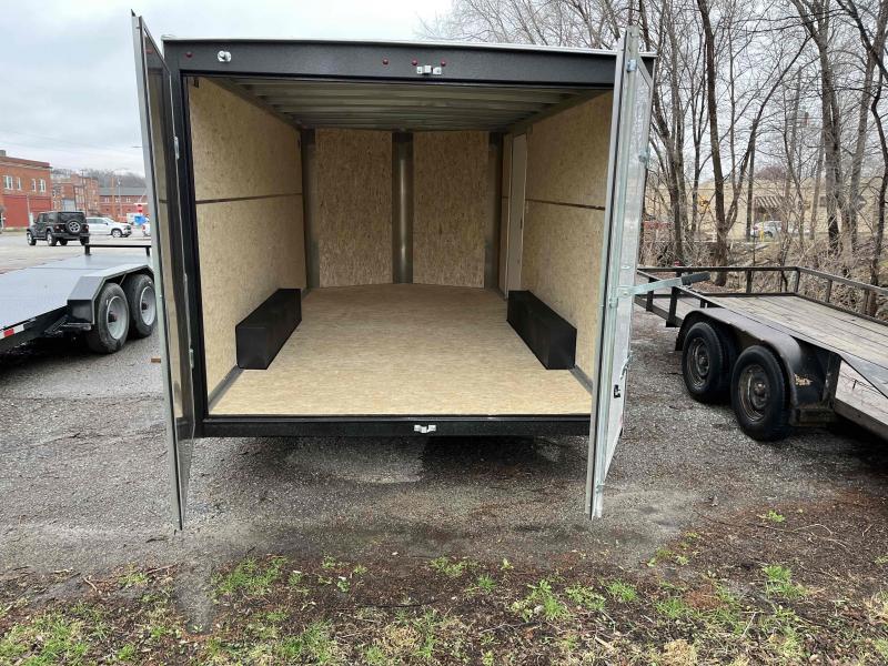 2024 H and H Trailer 8.5x16 HH Series Flat Top V-Nose Enclosed Cargo ...