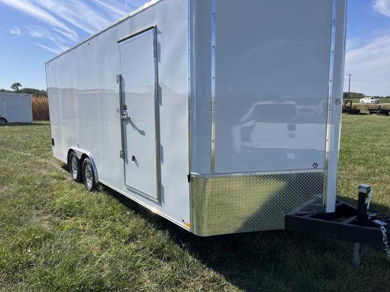 2025 H and H Trailer 8.5x20 HH Series Flat Top V-Nose Enclosed Cargo ...