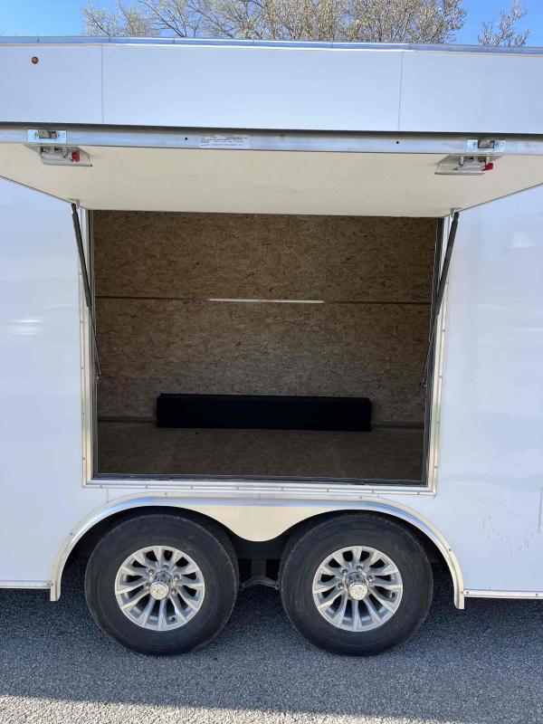 2024 H and H Trailer 8.5x24 HH Series Flat Top V-Nose Enclosed Trailer ...