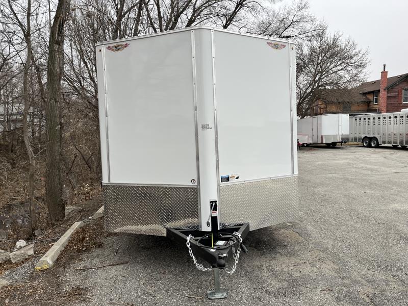 2025 H and H Trailer 8.5x16 HH Series Flat Top V-Nose Enclosed Cargo ...