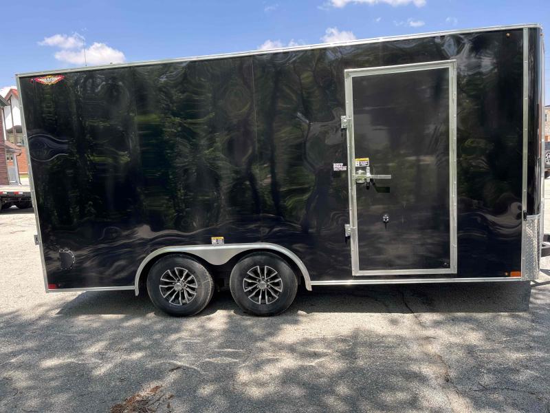 2024 H and H Trailer 8.5x16 HH Series Flat Top V-Nose Enclosed Cargo ...