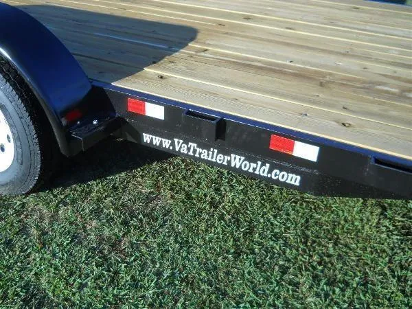 American 16' CH16W* 6'10" x 16' WOOD DECK REMOVABLE FENDERS in ...