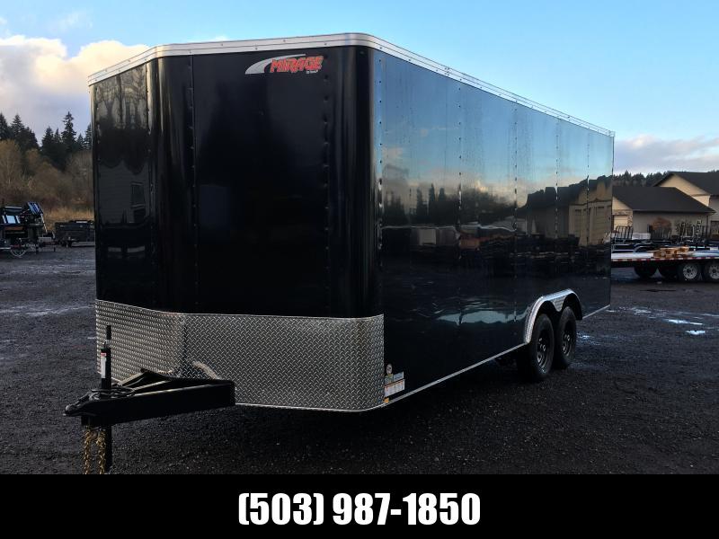 8.5x20 Tandem Axle 10K Enclosed Car Hauler Trailer - BLOWOUT! in ...