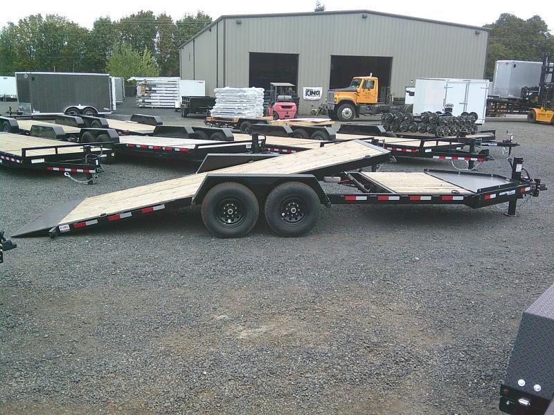 7x16+4 Tandem Axle 14K Split Tilt Equipment Trailer in Scappoose, OR ...