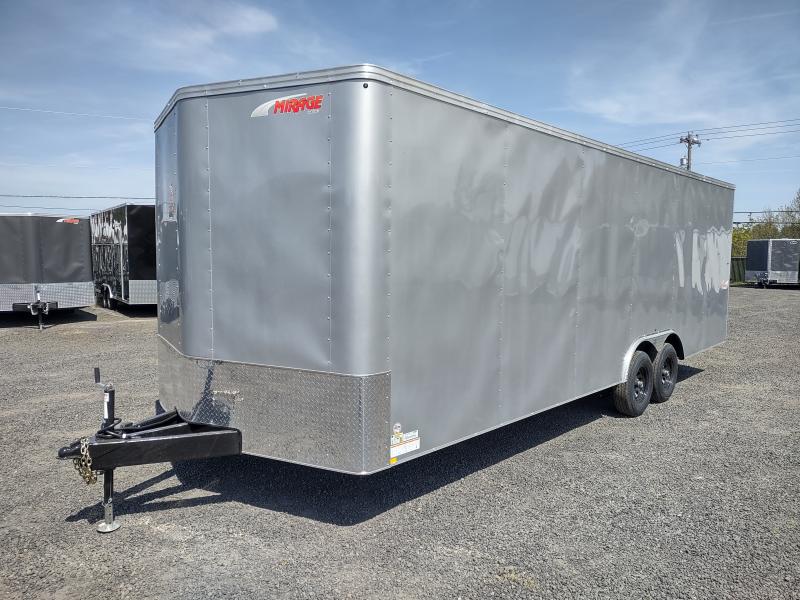 8.5x24 Tandem Axle 10K Enclosed Car Hauler Trailer - 2023 MODEL YEAR ...