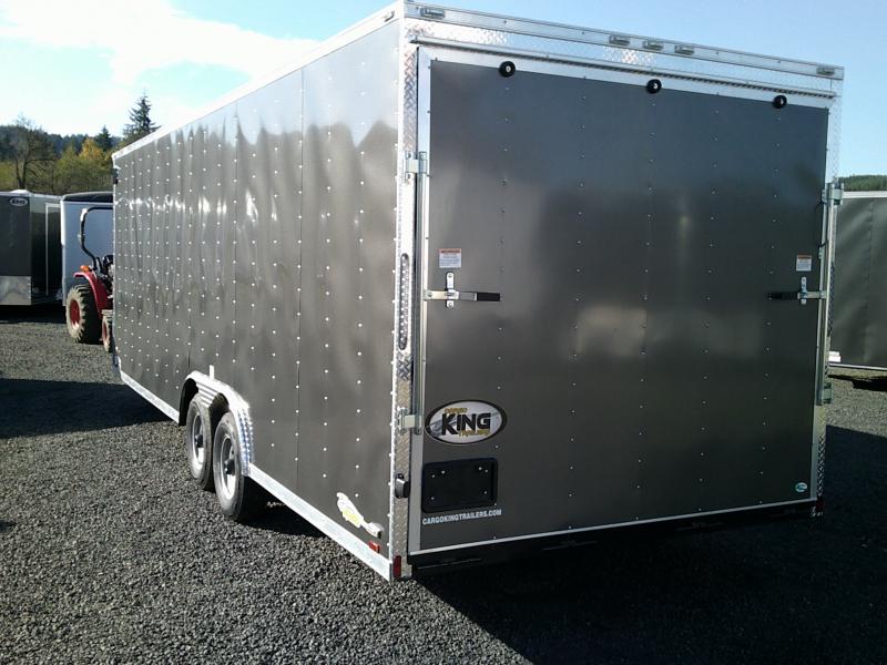 8.5x24 Tandem Axle 10K Enclosed Cargo Trailer w/ Upgrades - 2023 MODEL ...