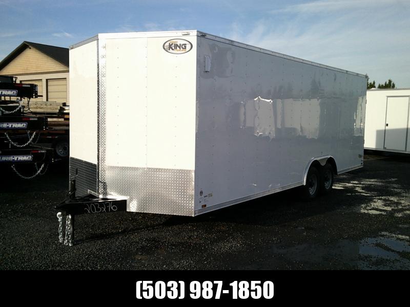 8.5x24 Tandem Axle 10K Enclosed Cargo Trailer w/ Upgrades - TOTAL ...