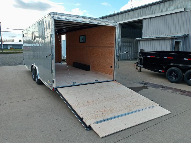 8.5x24 Tandem Axle 10K Cargo / Enclosed Trailer - LOTS of Upgrades in ...