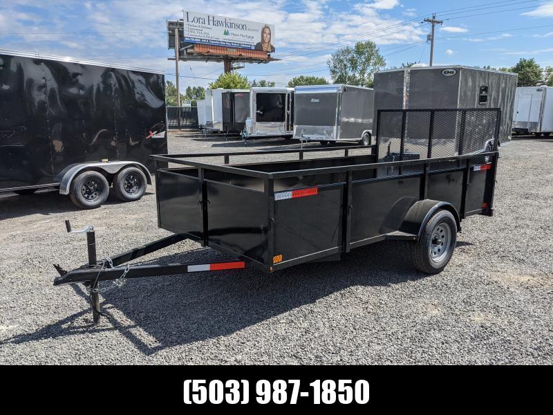 6x12 Single Axle Open Utility Trailer W/ 24" Sides - TOTAL LIQUIDATION ...