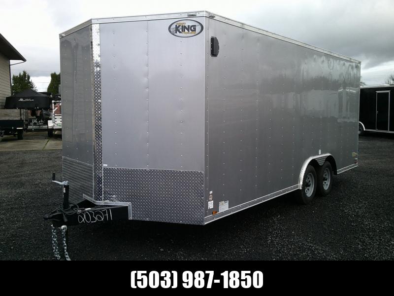 8.5x20 Tandem Axle 7K Enclosed Cargo Trailer w/ Upgrades - TOTAL ...