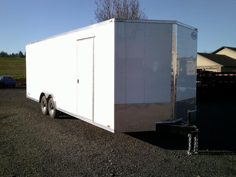 8.5x24 Tandem Axle 10K Enclosed Cargo Trailer w/ Upgrades - 2023 MODEL ...
