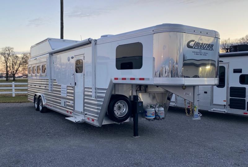 2024 Cimarron Trailers 8412 Outback Customs Horse Trailer in ...