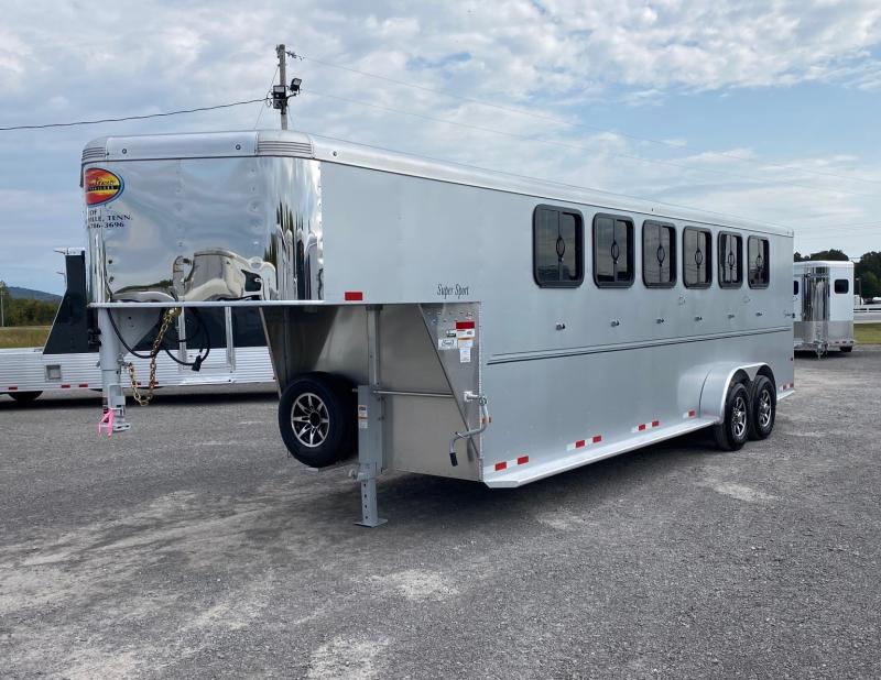 2024 Sundowner Trailers 6 Horse Super Sport GN Horse Trailer in ...