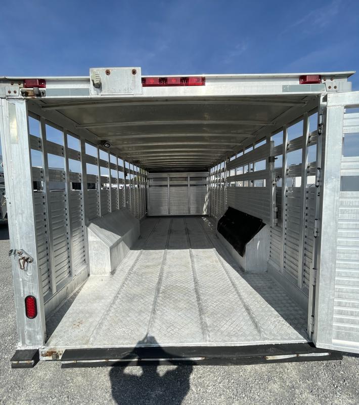 2013 Barrett Trailers 24x8 Livestock Stock / Stock Combo Trailer in ...