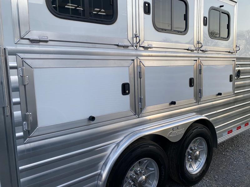 2024 Cimarron Trailers 8412 Outback Customs Horse Trailer in ...