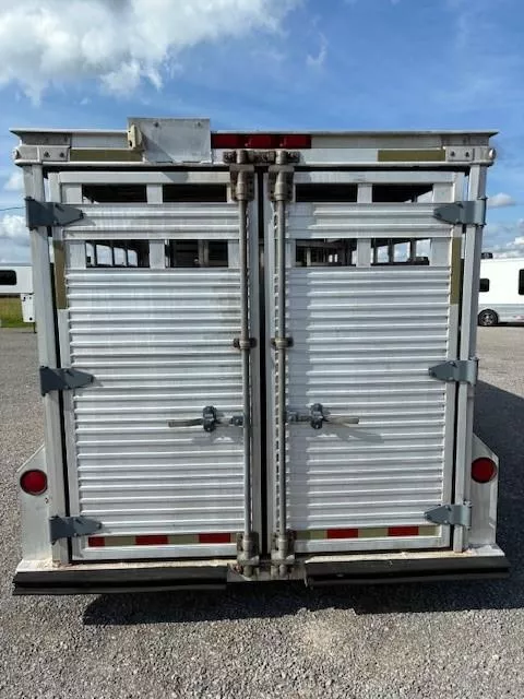 1999 Barrett Trailers Livestock 16 ft Gooseneck Stock / Stock Combo ...