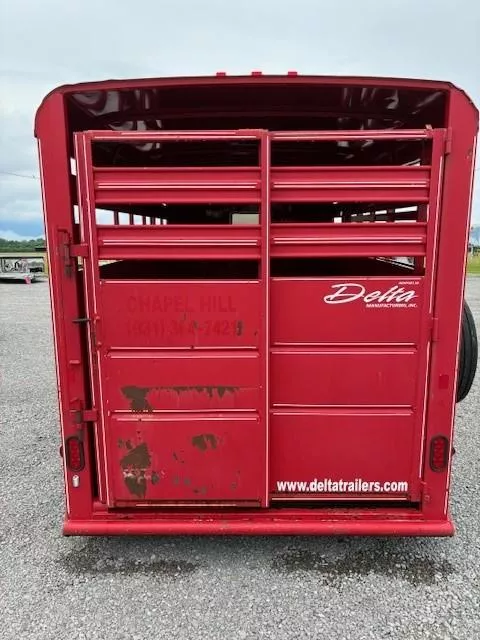 2016 Delta Trailers 500 Series 16' Long Stock / Stock Combo Trailer in ...