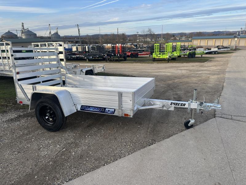 2026 Aluma 548 ESA Aluminum Utility Trailer in West Salem, WI | Trailer ...