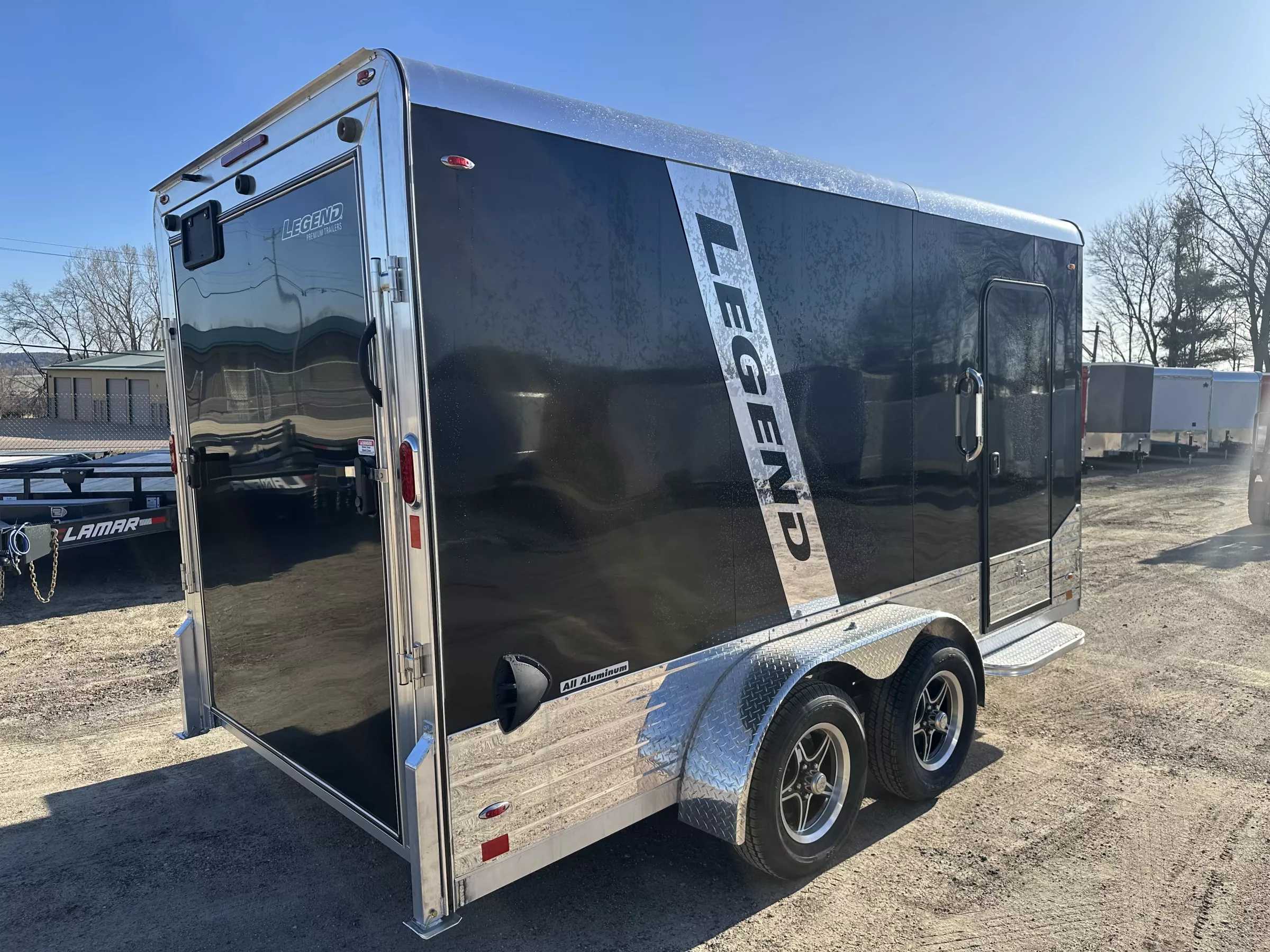 2025 Legend Trailers 7X14 Aluminum DVN Cargo / Enclosed Trailer in West ...