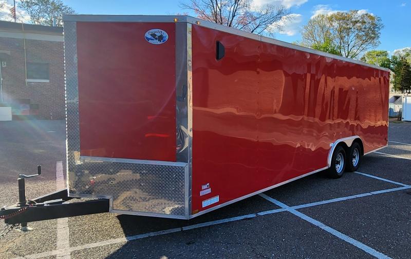 "Big Red" 8.5'x24' enclosed car trailer in Mount Holly, NJ | Trailer Trader