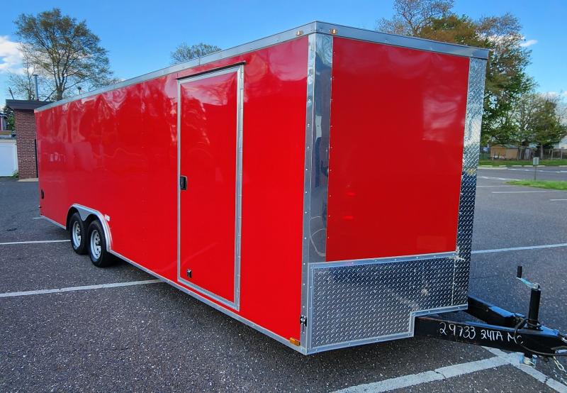 "Big Red" 8.5'x24' enclosed car trailer in Mount Holly, NJ | Trailer Trader