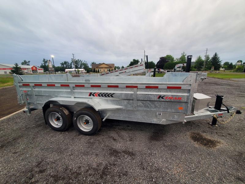 2023 K Trail 7 x 16 HD Expert Series 8 Ton Dump Trailer in Bourget, ON ...