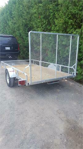 2022 K Trail 6 x 10 Galvanized Side by Side Trailer in Bourget, ON ...