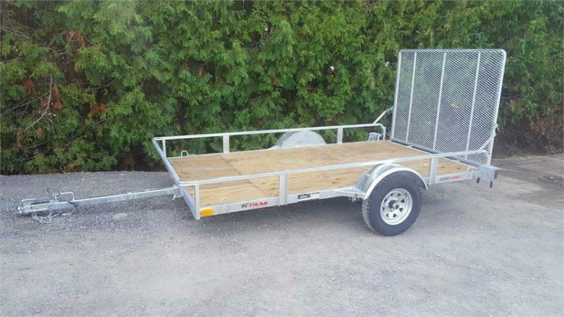2022 K Trail 6 x 10 Galvanized Side by Side Trailer in Bourget, ON ...