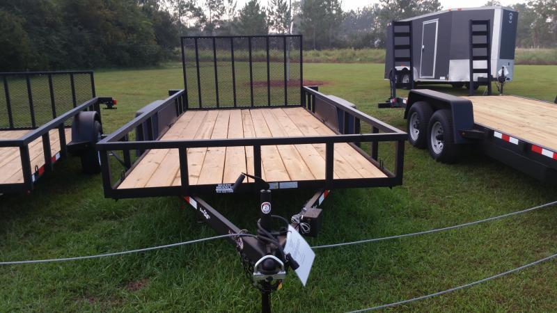 New 82"x16' Down to Earth Utility Trailer in Pearson, GA | Trailer Trader