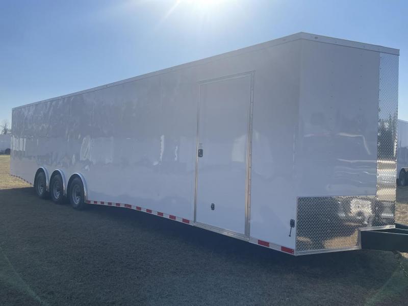 8.5x36 Rock Solid Cargo Two Car Hauler Enclosed Cargo Trailer in ...