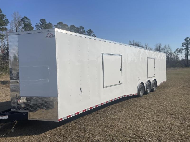 8.5x36 Rock Solid Cargo Two Car Hauler Enclosed Cargo Trailer in ...