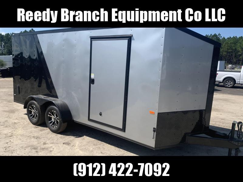 New 7x16-SF/BL. Blackout Elite Enclosed Cargo Trailer in Pearson, GA ...