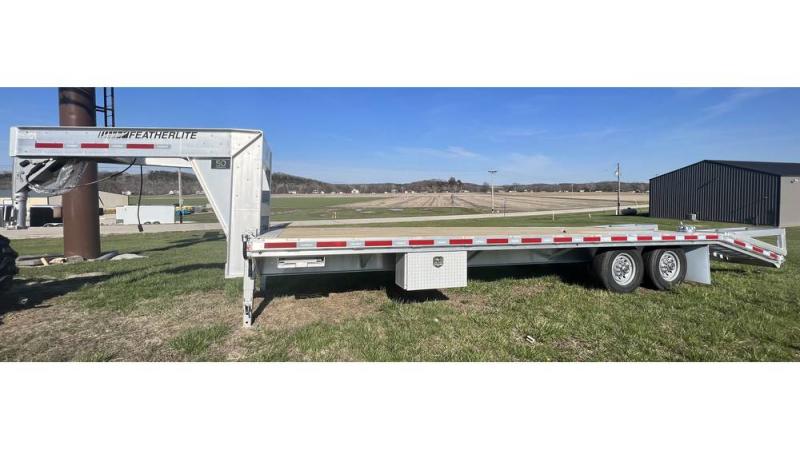 2023 Featherlite 1585-0026 Gooseneck Flatbed Hauler in Jefferson City ...