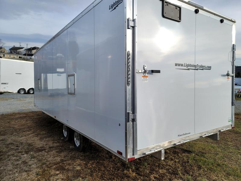 2023 Lightning Trailers LTFES820TA Snowmobile Trailer in East Prospect ...