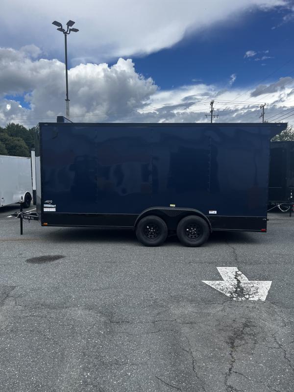 2025 Quality Cargo 716ENCL-TB-DEL-BOP-R-7K Enclosed TA Ramp Slant V ...