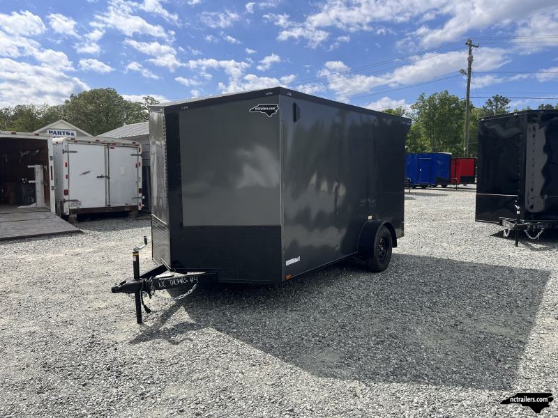 2024 Quality Cargo 712ENCL-C-DEL-BOP-R-3.5K Enclosed SA Ramp Rear Wing ...