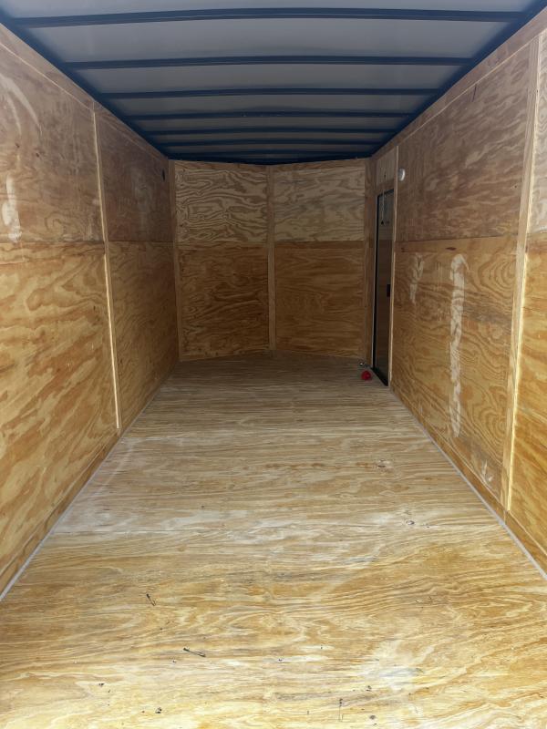 2025 Quality Cargo 716ENCL-TB-DEL-BOP-R-7K Enclosed TA Ramp Slant V ...