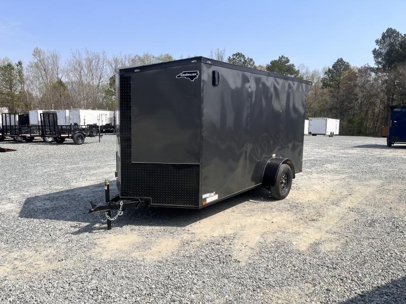 2024 Quality Cargo 612ENCL-C-DEL-BOP-R-3K 6x12 Enclosed DEL Slant-V ...