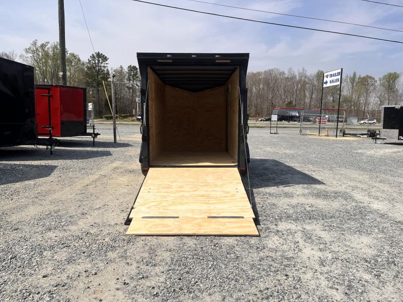 2024 Quality Cargo 612ENCL-C-DEL-BOP-R-3K 6x12 Enclosed DEL Slant-V ...