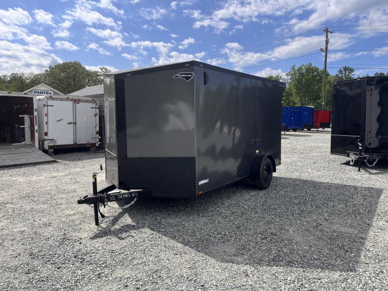 2024 Quality Cargo 712ENCL-C-DEL-BOP-R-3.5K Enclosed SA Ramp Rear Wing ...